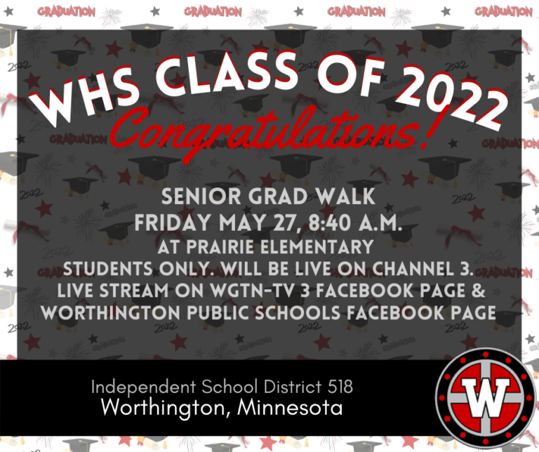 Senior Graduation Walk – Independent School District 518